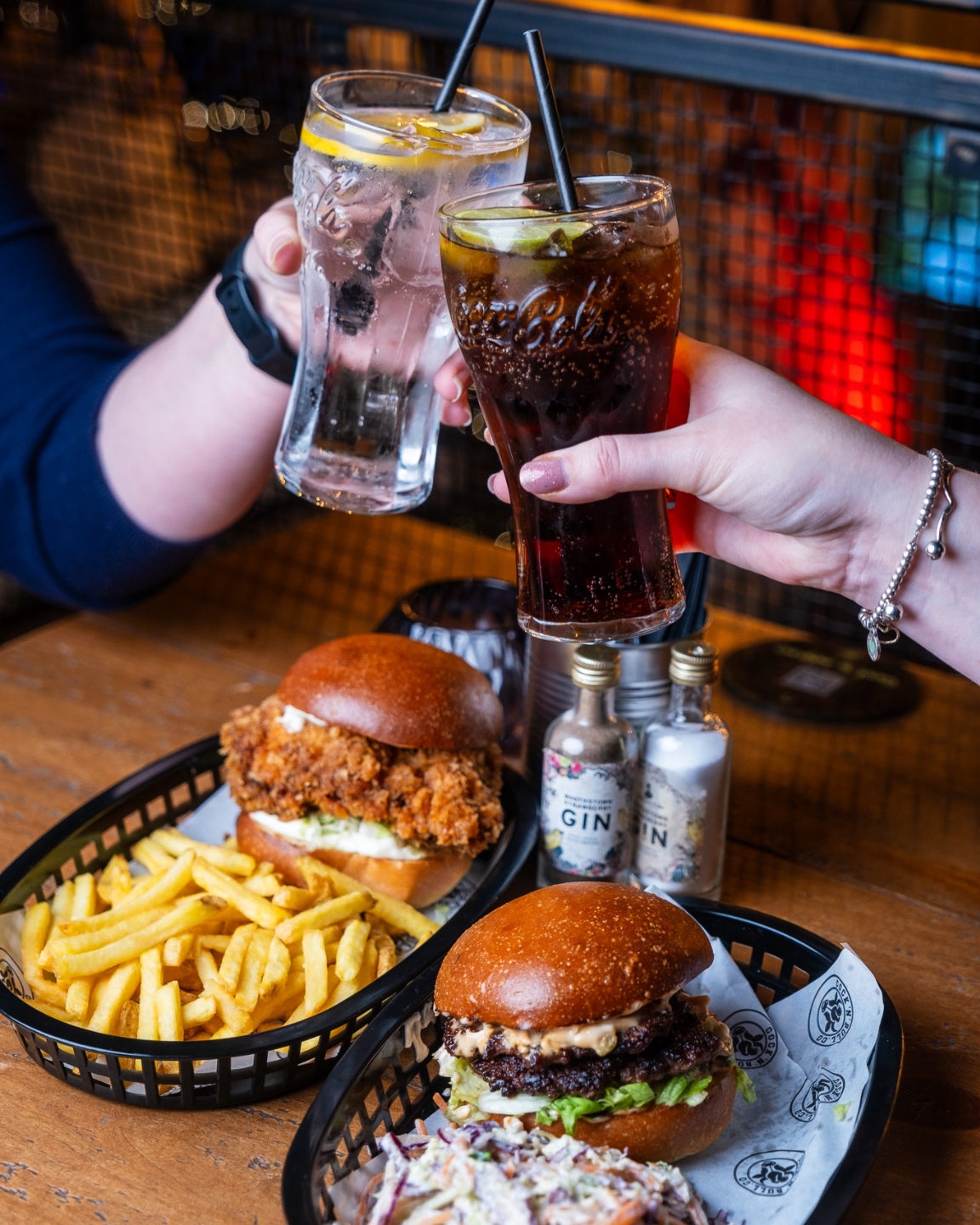 Midweek lunchtime madness! main, side + drink for £10 – Cock'N'Bull.Co